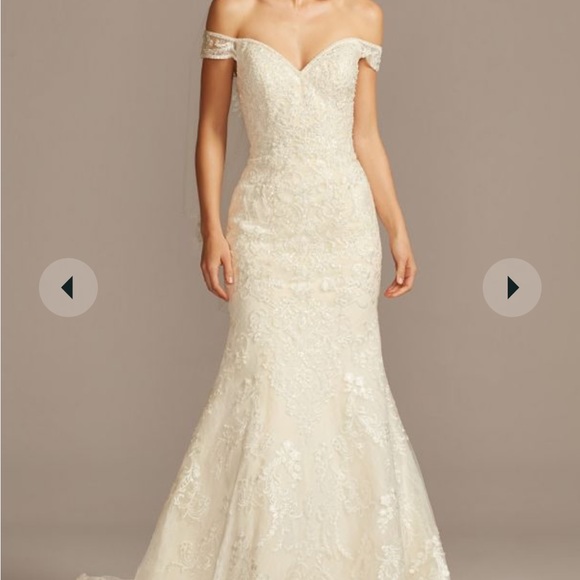 Oleg Cassini | Dresses | New Oleg Cassini Wedding Dress | Poshmark